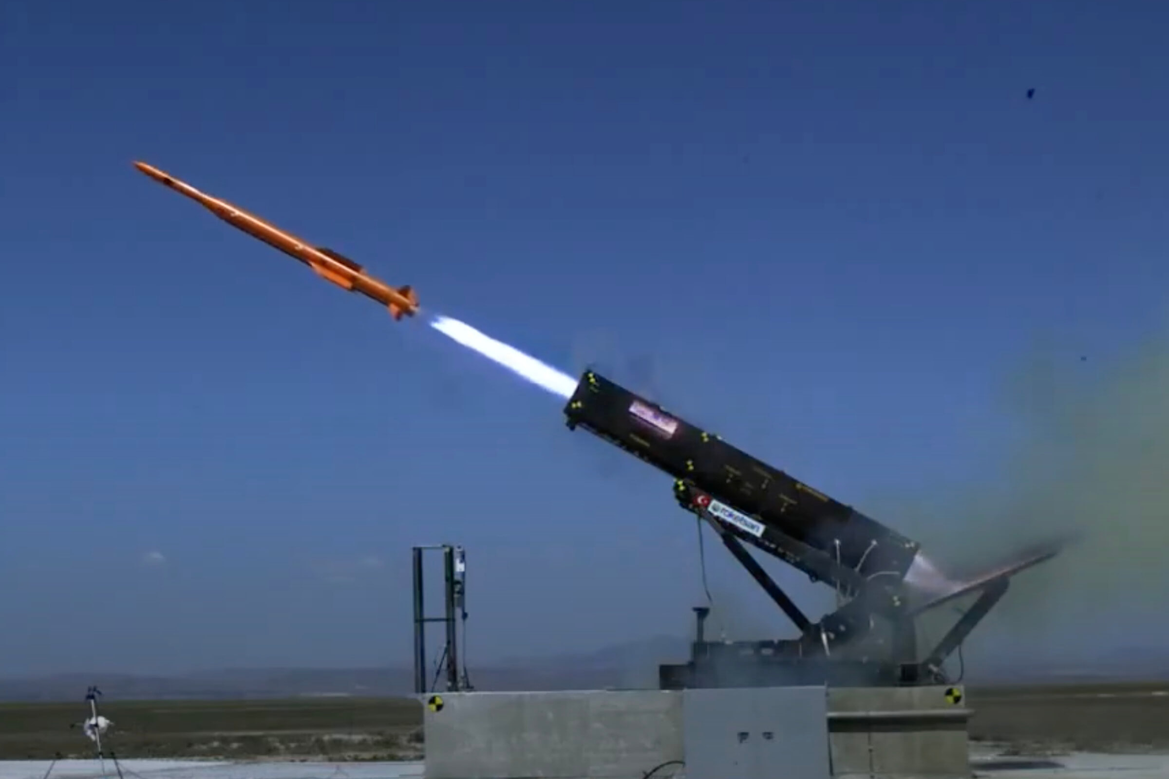 The first test flight of the Hisar O Defense Missile was successfully ...