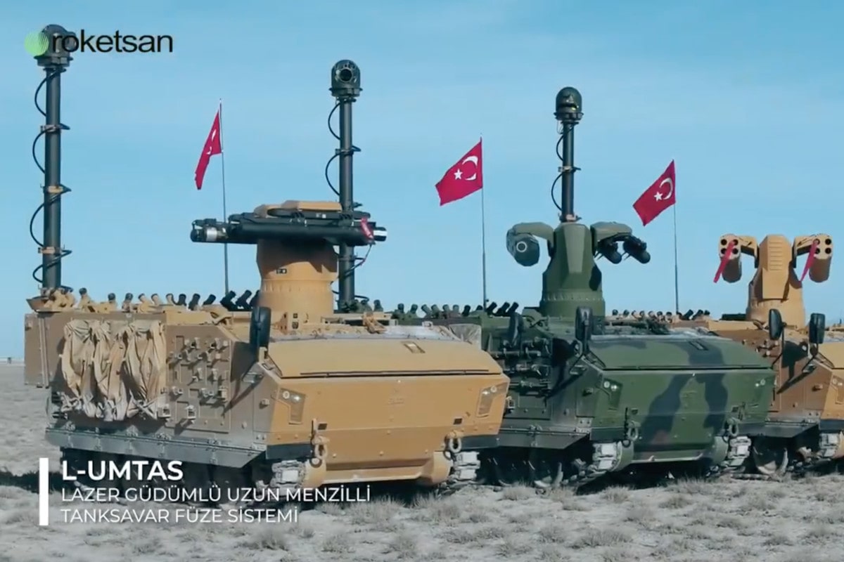Roketsan YALMAN Silah Platformu ile Milli Tank Savar Füzeleri bir arada