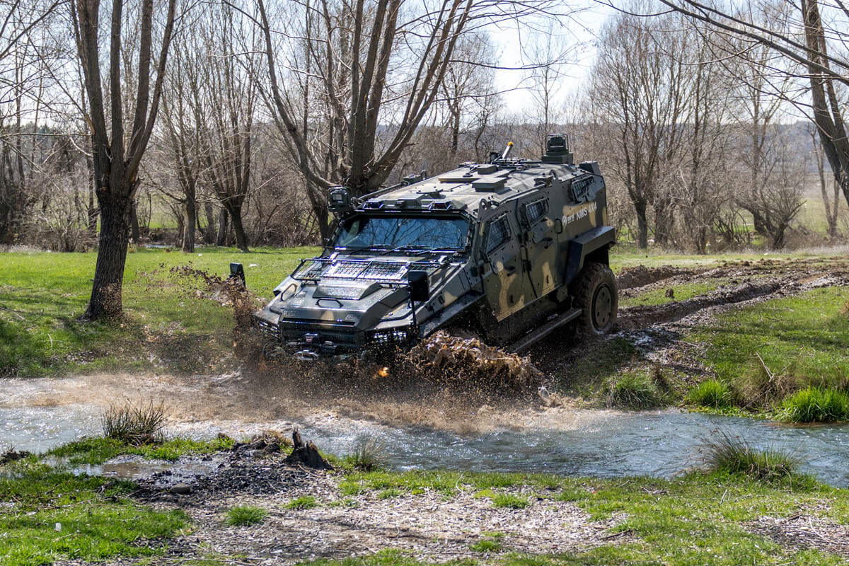 Nurol Makina, Estonya’ya 100 adet NMS 4x4 YÖRÜK aracı tedarik edecek
